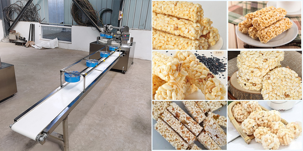 Multifunctional Puffed Rice Ball Machine---TPK GROUP